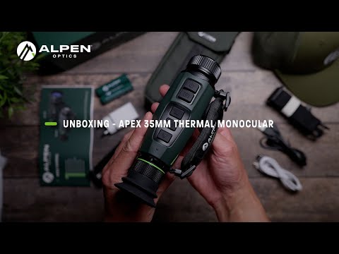 Alpen Apex 35mm Thermal Monocular: High-Resolution Night Vision ...